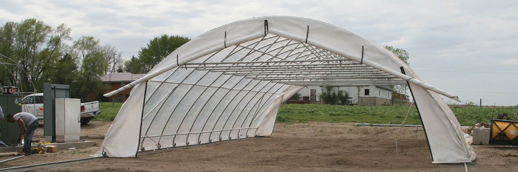 Rolling Premium High Tunnels | GrowSpan