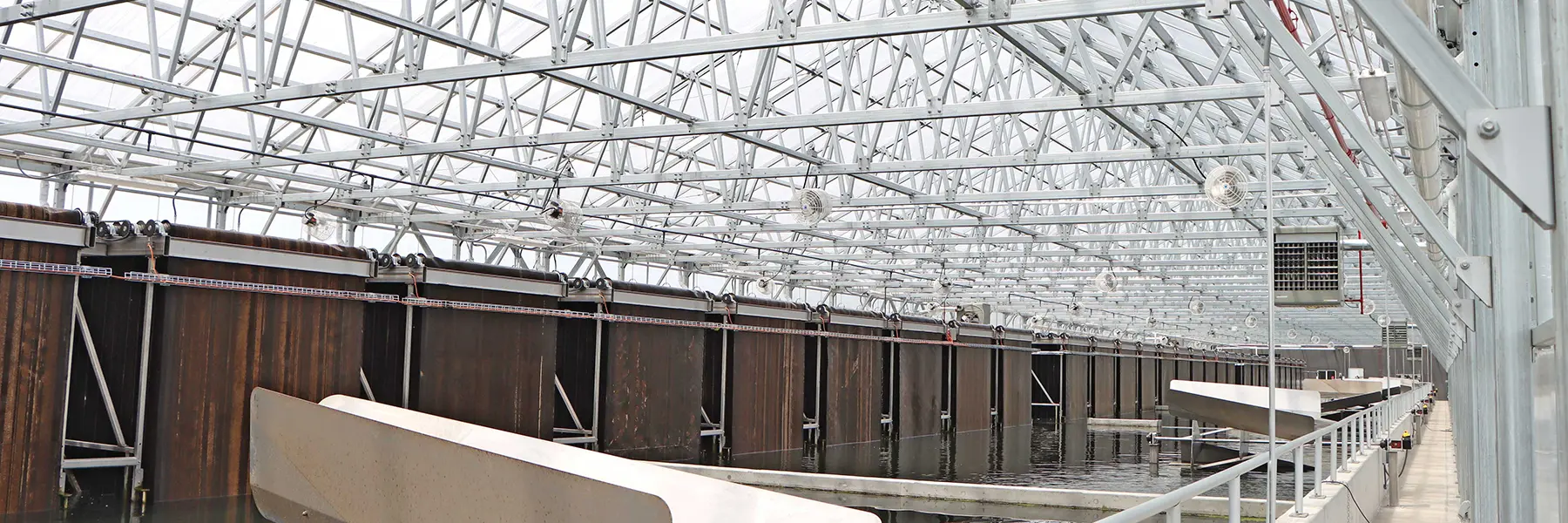 Algae Farming Building & Wastewater Treatment Facility | GrowSpan